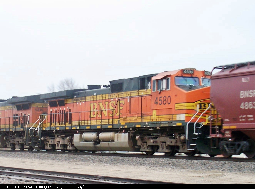 BNSF 4580